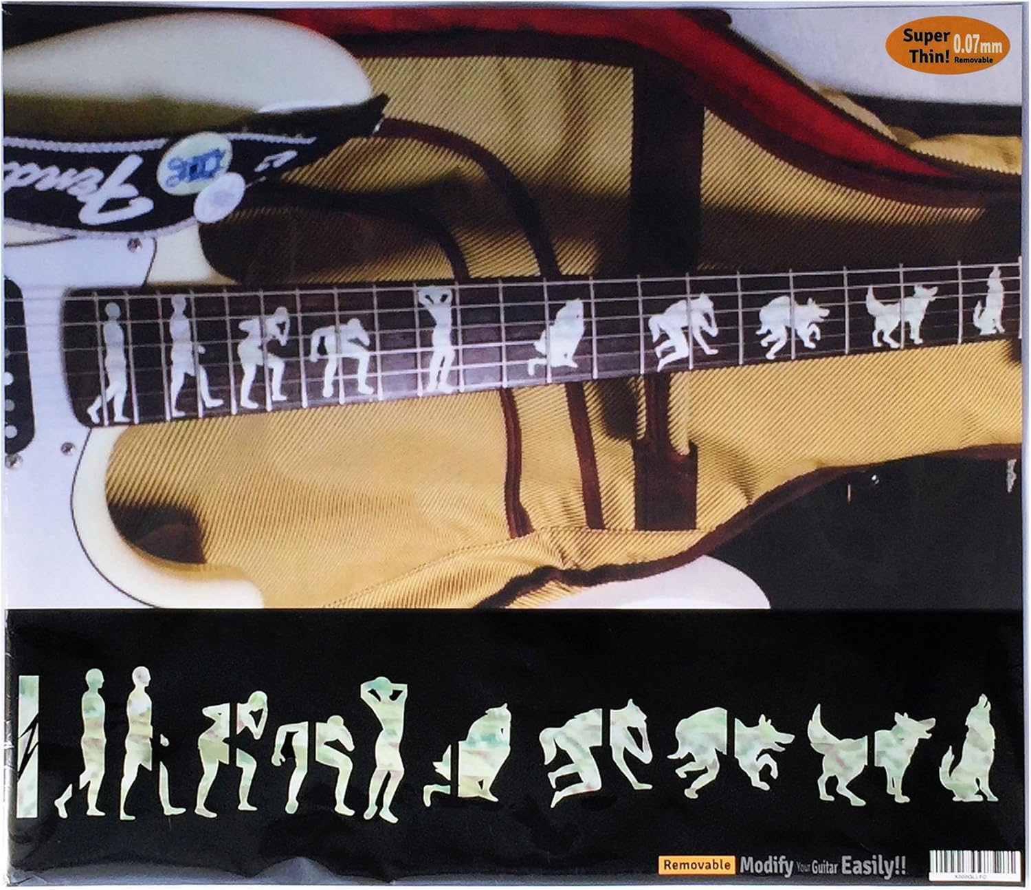 Inlaystickers Inlay Sticker Fret Markers for Guitars – Man To Wolf ...