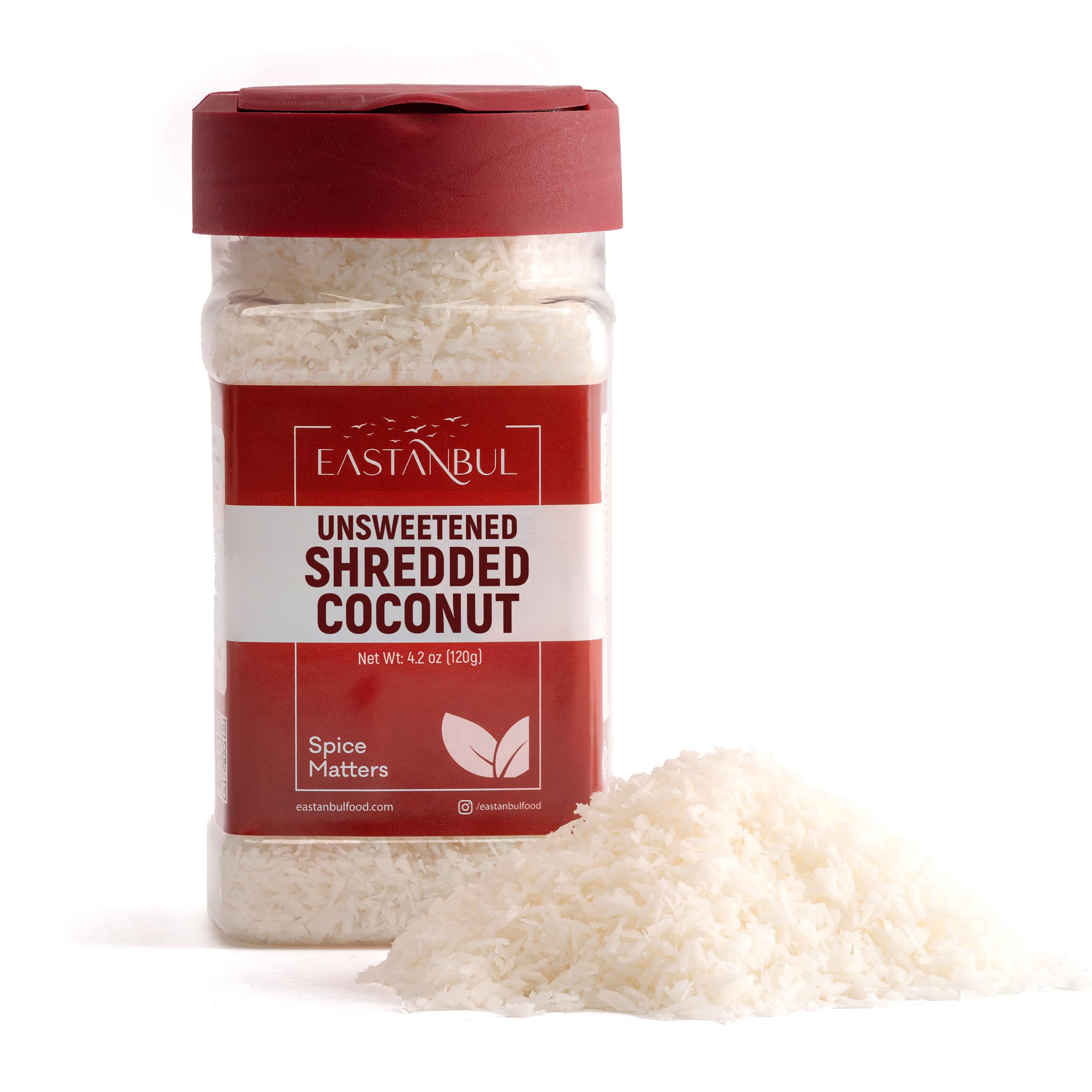 Mua Eastanbul Shredded Coconut Unsweetened 4.2oz, 100% Natural Coconut ...
