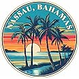 Amazon.com: Nassau The Bahamas Design D Souvenir Vinyl Decal Sticker 2 ...