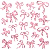 Amazon.com: JarThenaAMCS 12Pcs Bow Strong Fridge Magnet Pink Bowknot ...