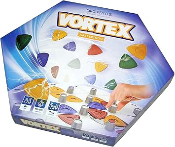Amazon.com: VORTEX Dynamic Strategy Board Game by Tactrics, First ...
