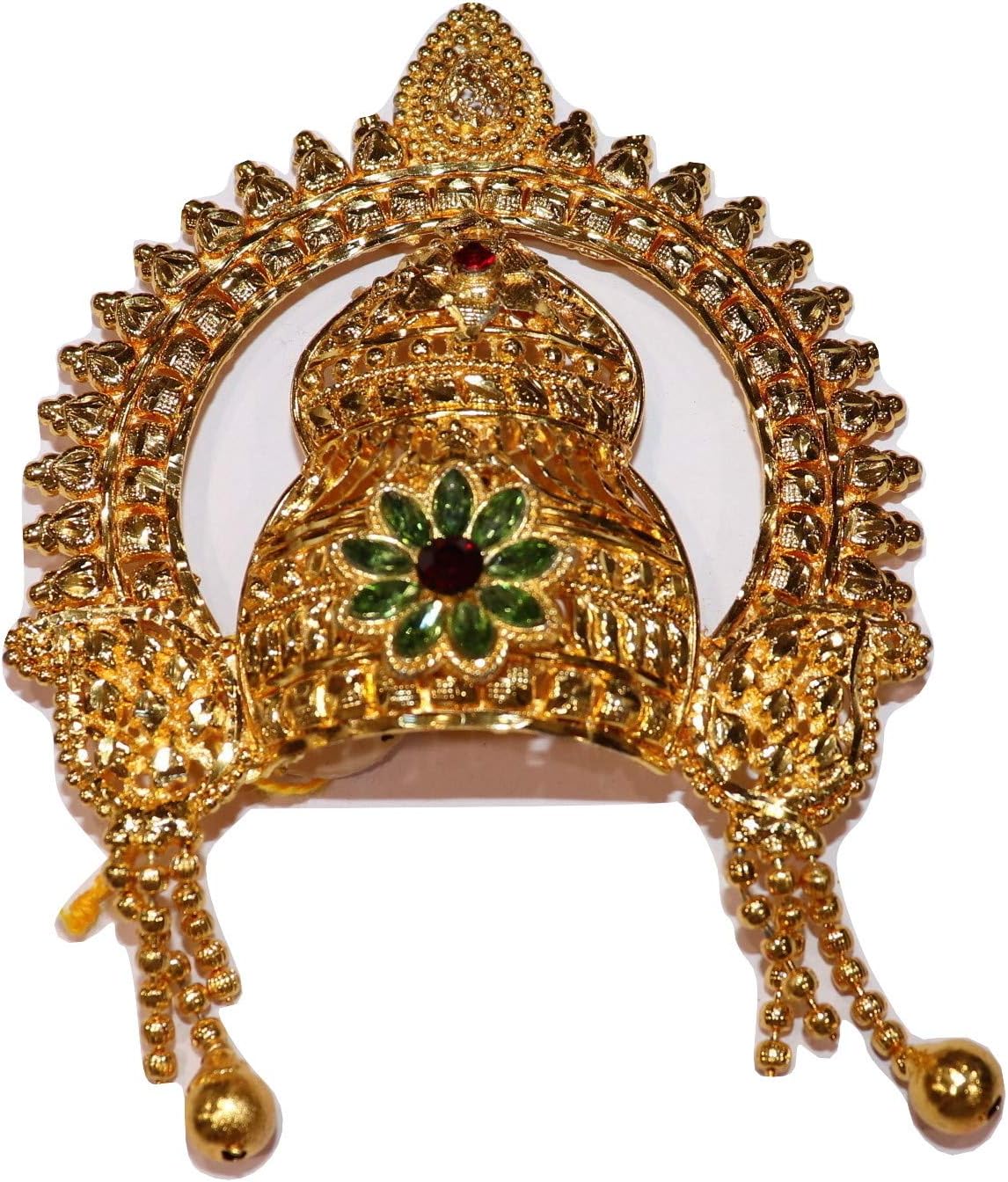 Buy Reliable GANPATI/Durga MAA Gold Plating MUKUT || MUKUT for All ...