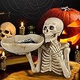 Amazon.com | LuxeOne Halloween Skeleton Storage Tray, Scary Skull Candy ...