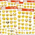 Amazon.com: ArtCreativity Assorted Emoticon Stickers for Kids, 12 Pack ...