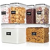 Amazon.com: Vtopmart Airtight Food Storage Containers 10Pcs Set, Flour ...