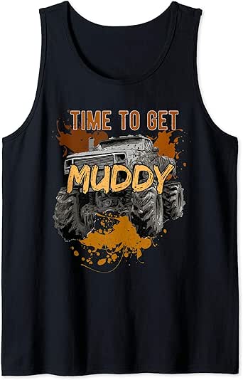 Amazon.com: Mud Bogging Mudding TShirt - Mud Racing Fan Gift T Shirt ...
