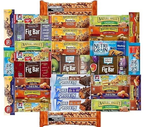 Ultimate Healthy Fitness Box - Protein & Healthy Granola &Bars Sampler ...