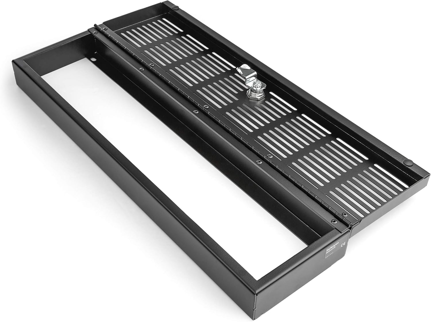 3U RACK-MOUNT SECURITY COVER – HINGED – LOCKING WITH KEY – BigaMart