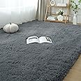 Amazon.com: Fluffy Rug 5x7 Bedroom Rugs: Shag Rug for Bedroom - Area ...