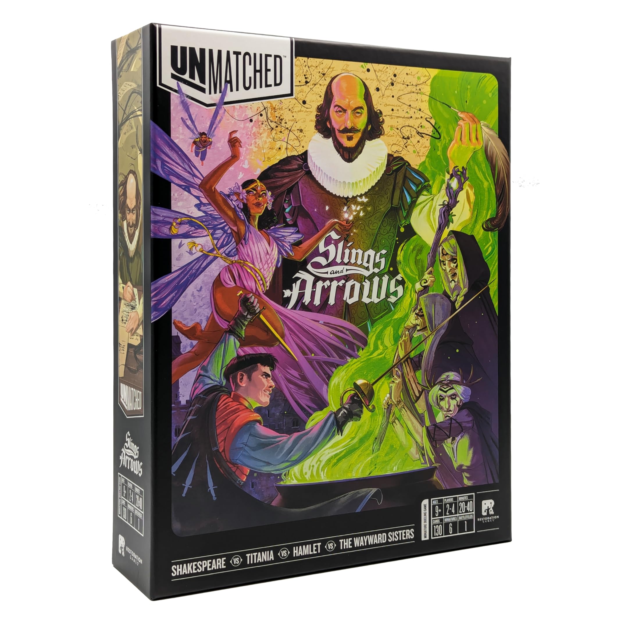 Mua Unmatched Slings and Arrows by Restoration Games, Strategy Board ...