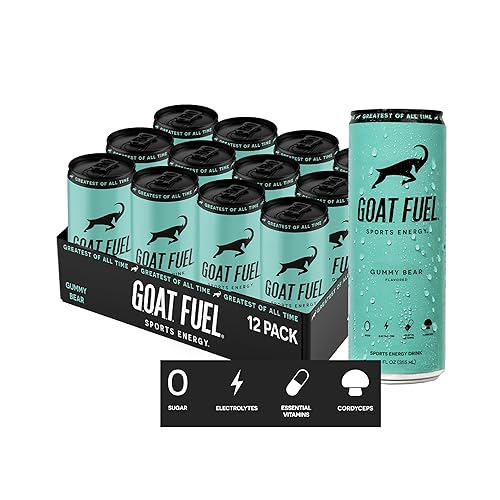 GOAT Fuel® Preworkout Sports Energy Drink | Sugar-Free Pre Workout ...