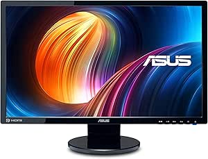 Amazon.com: ASUS VE248H 24" Full HD 1920x1080 2ms HDMI DVI VGA Back-lit ...