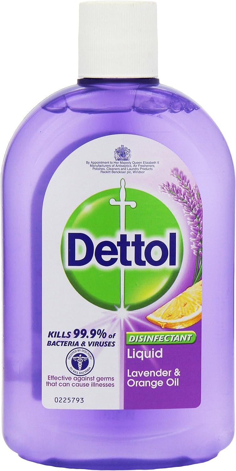Dettol Disinfectant Liquid Lavender and Orange 500 ml: Amazon.co.uk ...