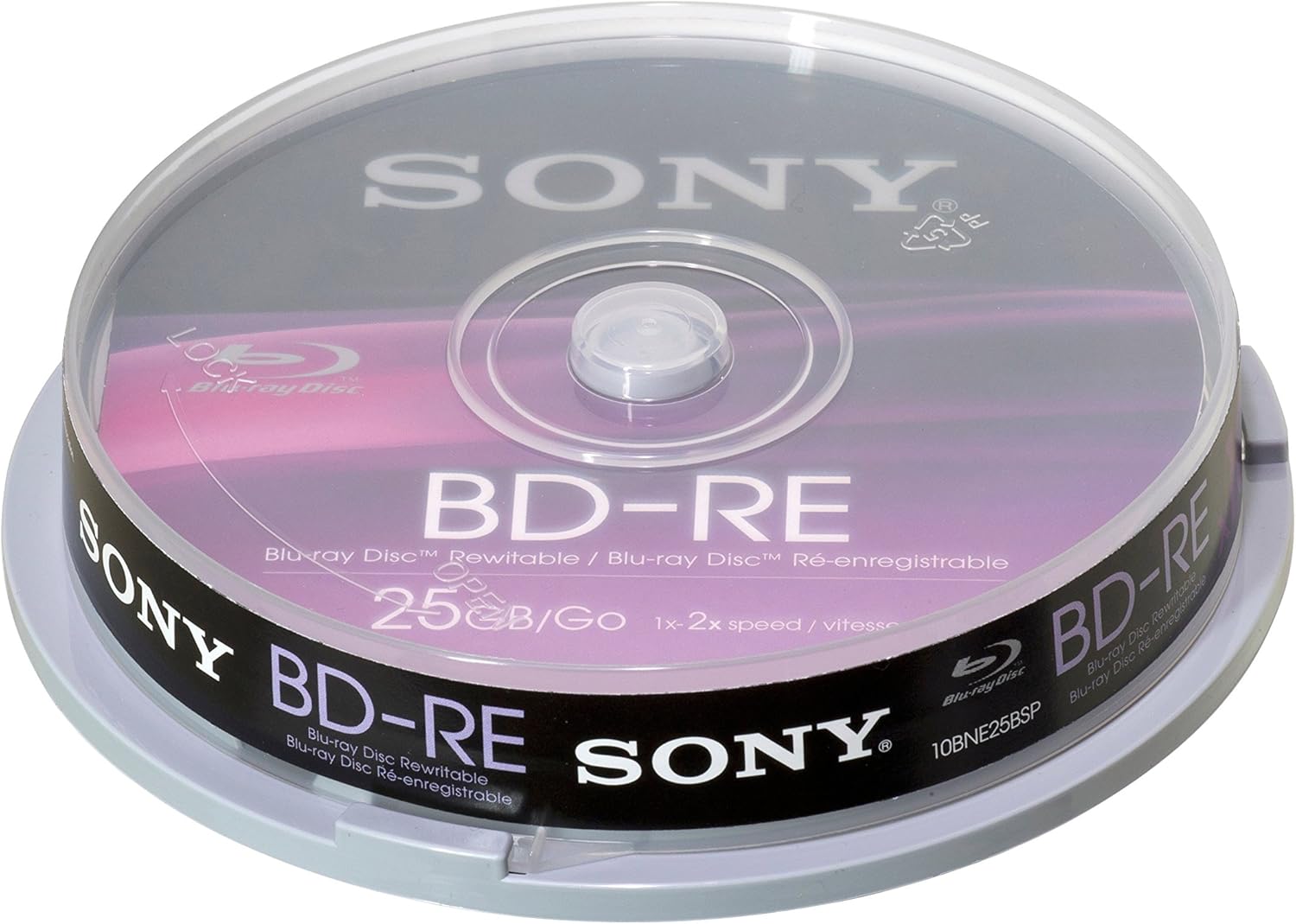 Sony 10BNE25SP - Discos de BLU-Ray vírgenes (10 Unidades, 25 GB ...