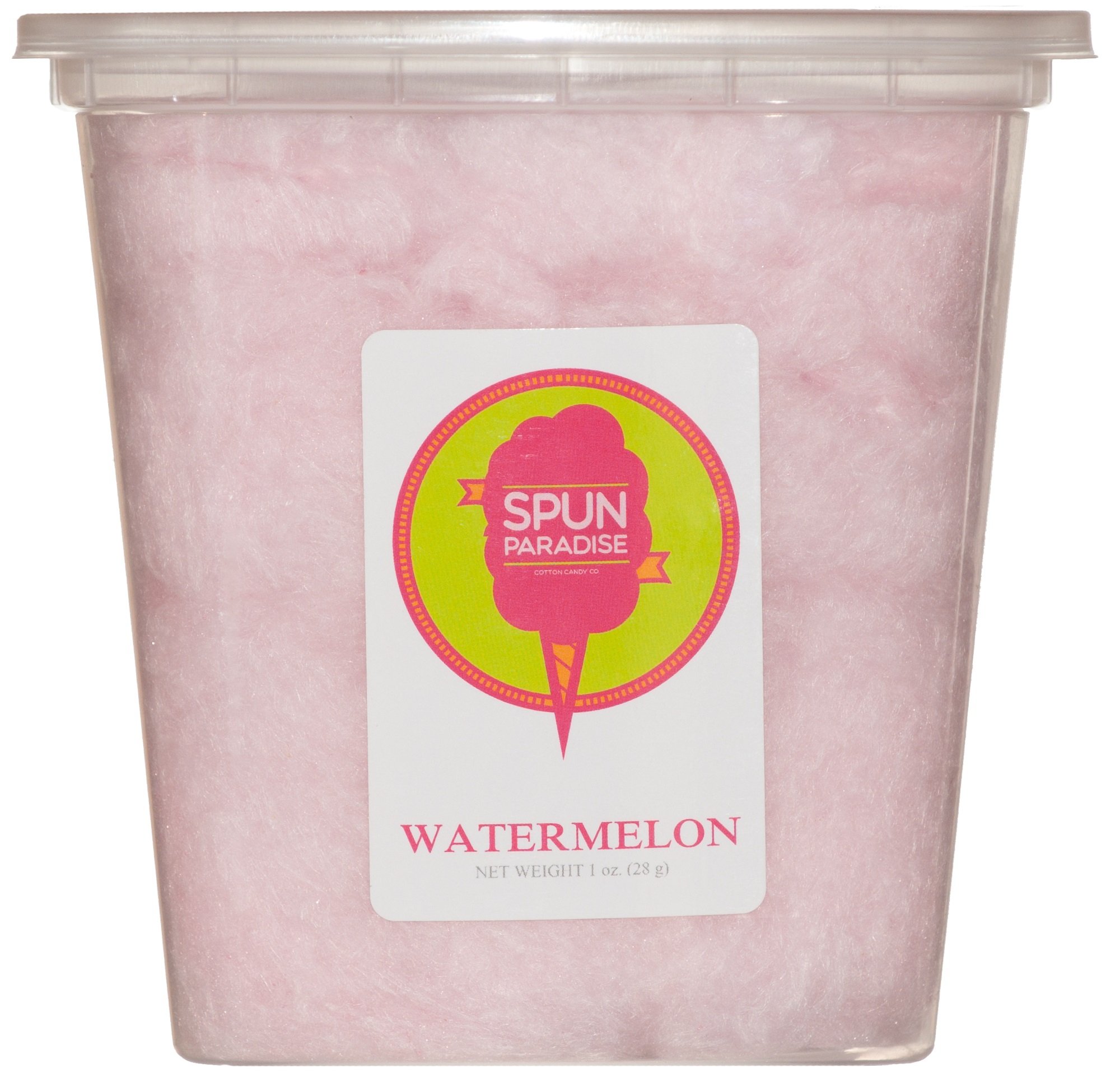 Amazon.com : Coconut Cotton Candy Spun Paradise #1 Natural Fairy Floss ...