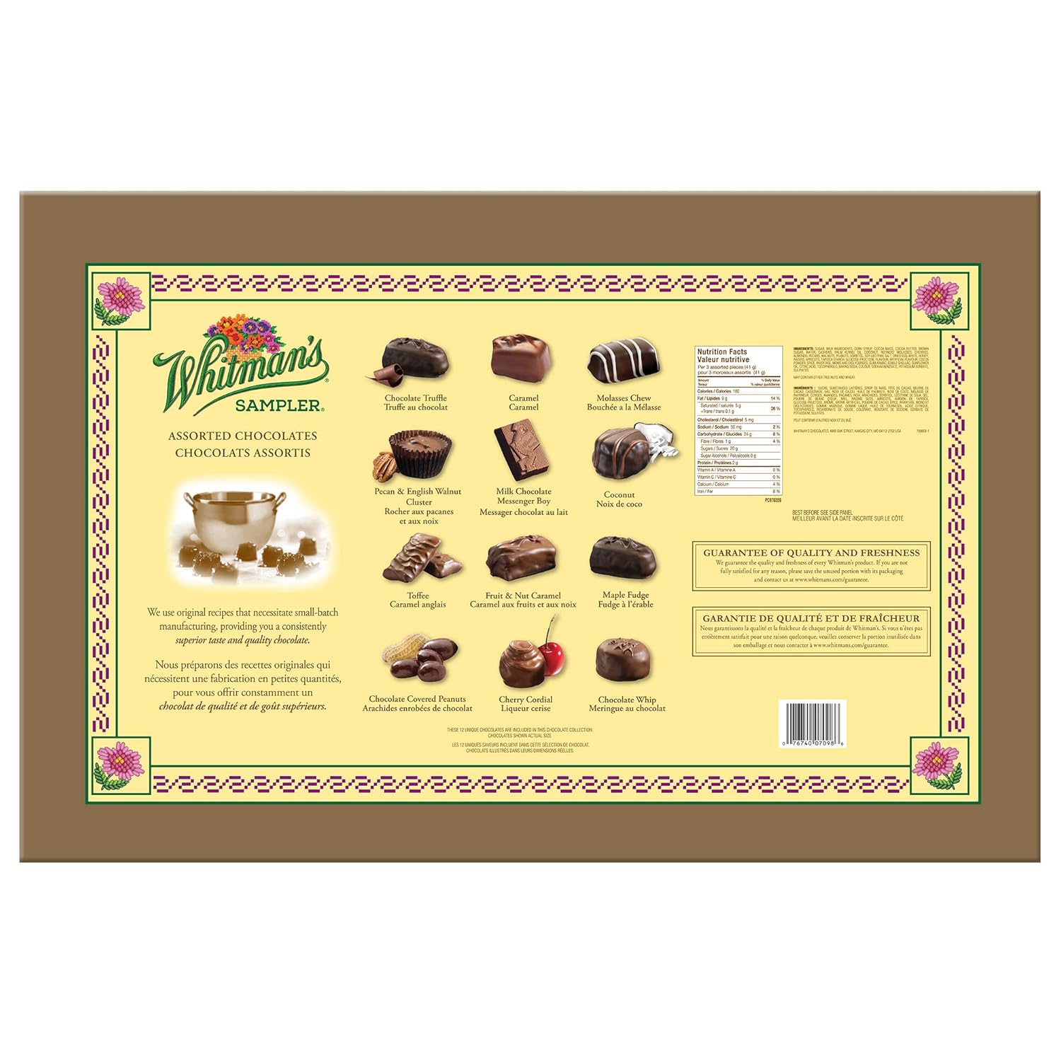 [Amazon.ca] Whitman's Assorted Chocolates, Mega Gift Box, 1,134g $18.10 ...