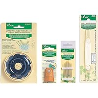 Amazon.com: Clover Dome Threaded Bundle Needle Case, 75, Multiple 4