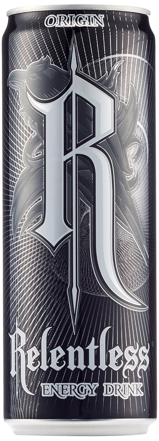 Relentless Energy Origin EINWEG, (24 x 355 ml): Amazon.de: Lebensmittel ...