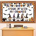 Amazon.com : ojustbeok Halloween Gnome Bulletin Board Decorations ...