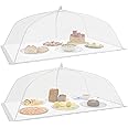 Amazon.com: Simply Genius 2 Pack Extra Large Reusable and Collapsible Food Tents - 39x24 Pop Up ...