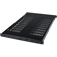 StarTech.com 1U 19 inch Server Rack Rails - 24-36 inch Adjustable Depth ...