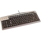 Ergoguys Left Handed Keyboard Wired USB Black: Amazon.ca: Electronics