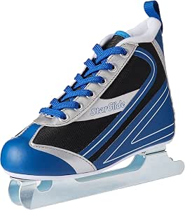 Amazon.com : Lake Placid Starglide Boy's Double Runner Figure Ice Skate ...