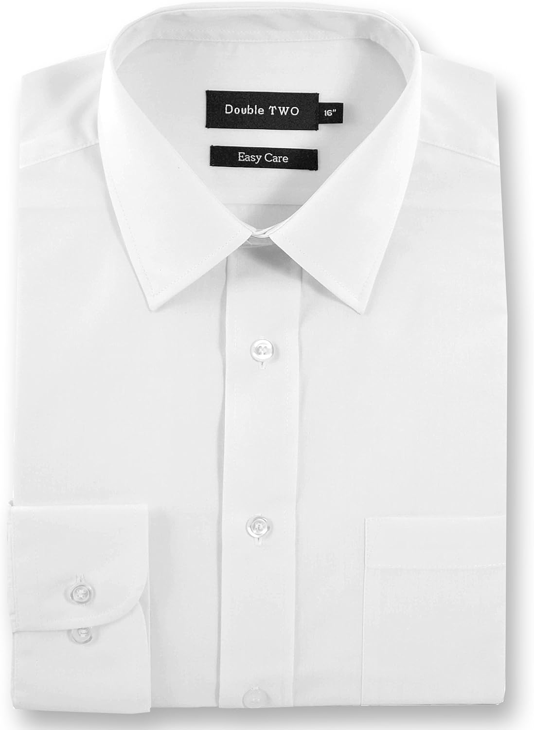 Double Two Men's Long Sleeve Shirt: Amazon.co.uk: Clothing