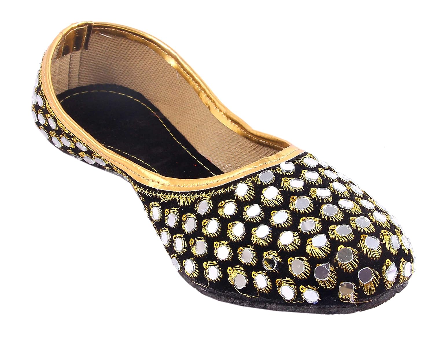 Buy RMH Women's Ethnic Rajasthani Handmade Juti/Bellies/Mojadi at Amazon.in