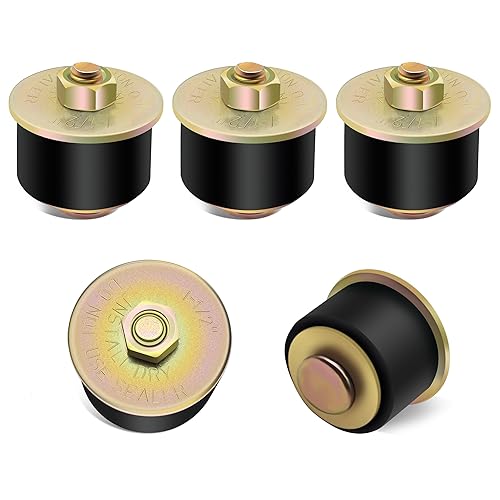 Siptenk 1-1/2" Freeze Rubber Expansion Plug 5 pcs, Automotive Rubber ...
