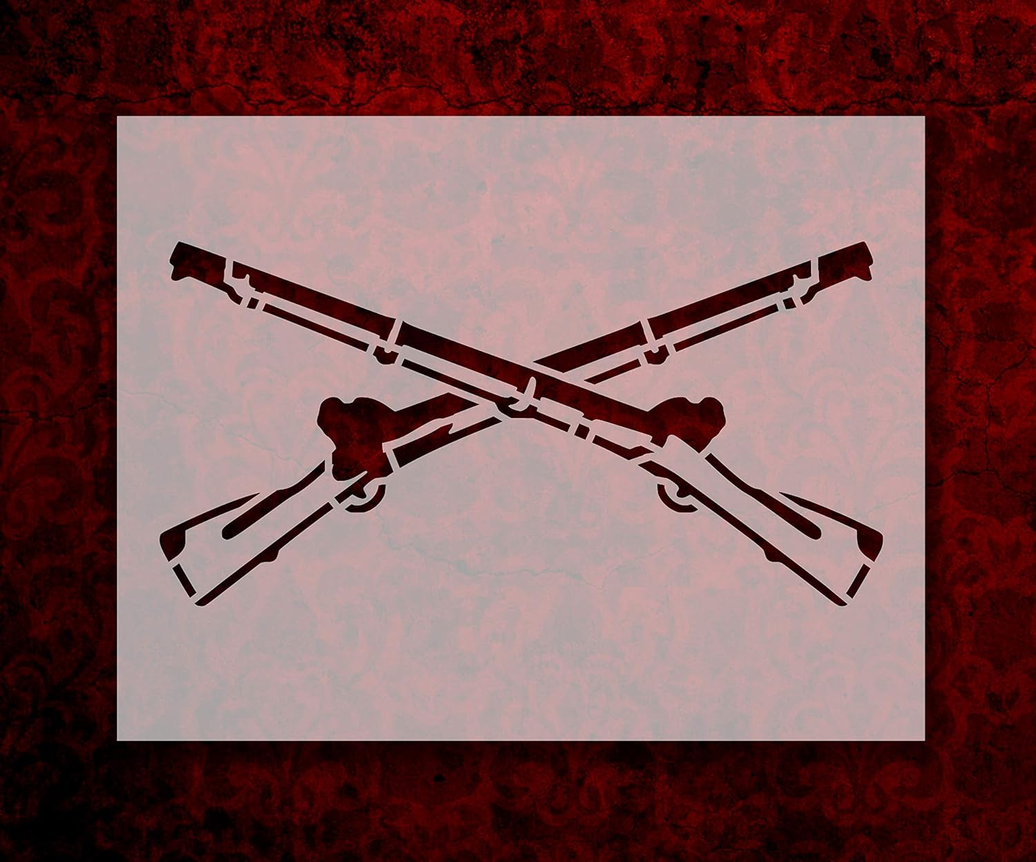 Amazon.com: United States US Army Infantry Branch Insignia Stencil 8.5 ...