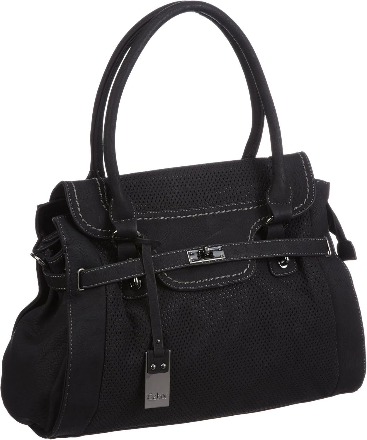 Gabor Verena Handtasche, schwarz 6668 60, Damen Henkeltaschen, Schwarz ...