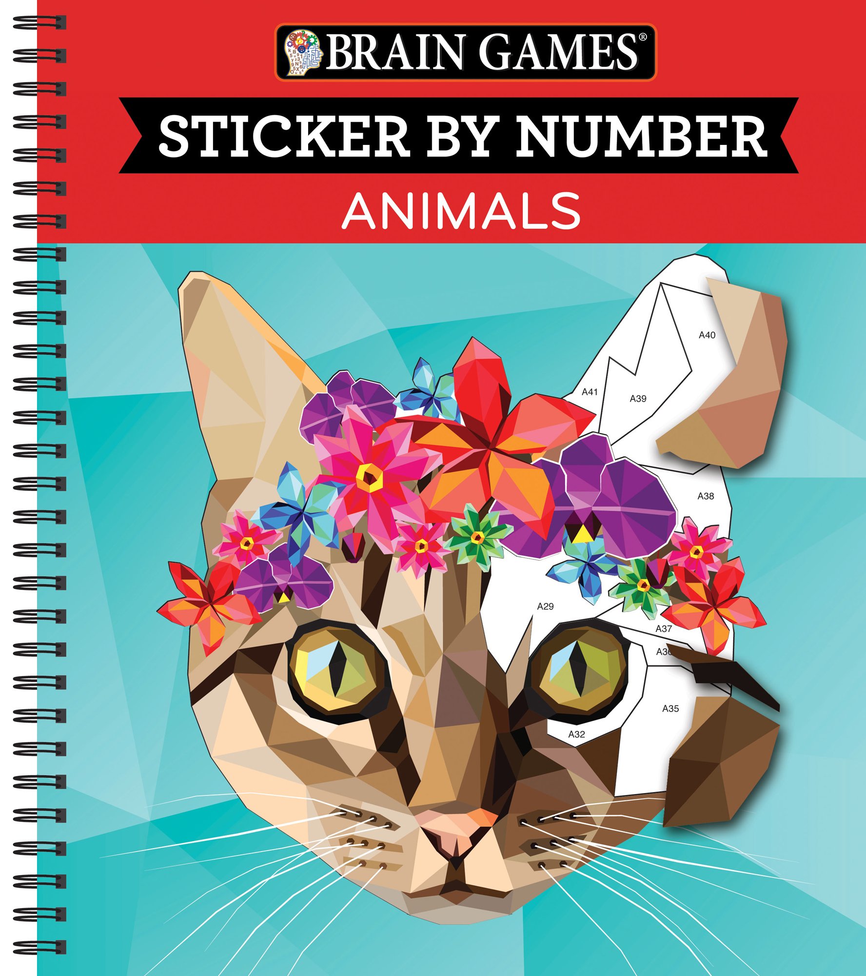 Brain Games Sticker By Number Animals 28 Images To Sticker Brain Games Sticker By Number Animals 28 Images To Sticker