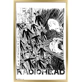 Amazon.com: Trends International Radiohead - Scribble Wall Poster, 22. ...