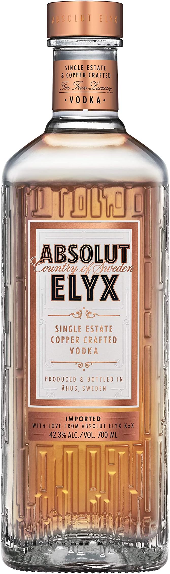 Absolut Elyx Vodka - 700 ml: Amazon.es: Alimentación y bebidas