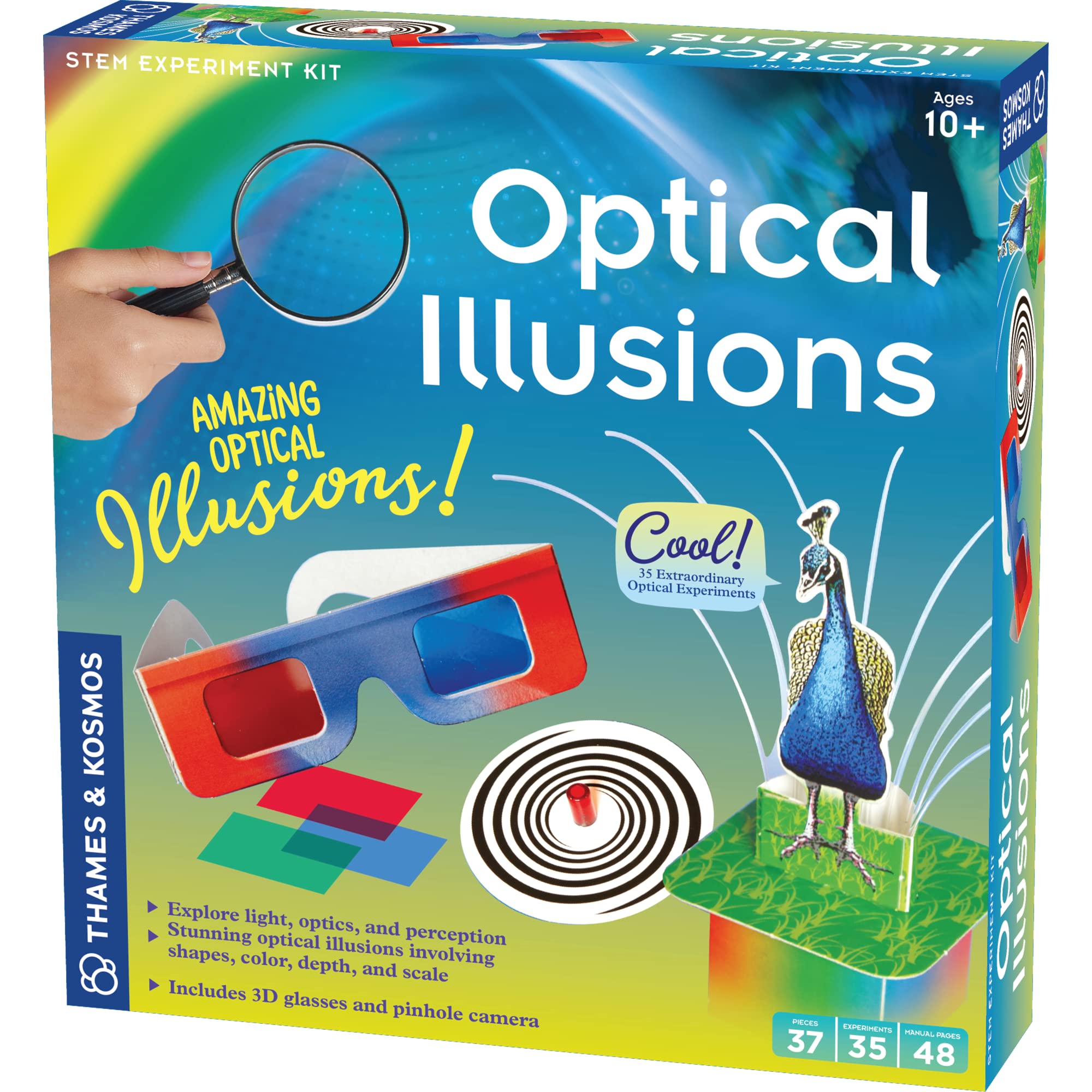 Mua Thames & Kosmos Optical Illusions STEM Experiment Kit | 35 Amazing ...