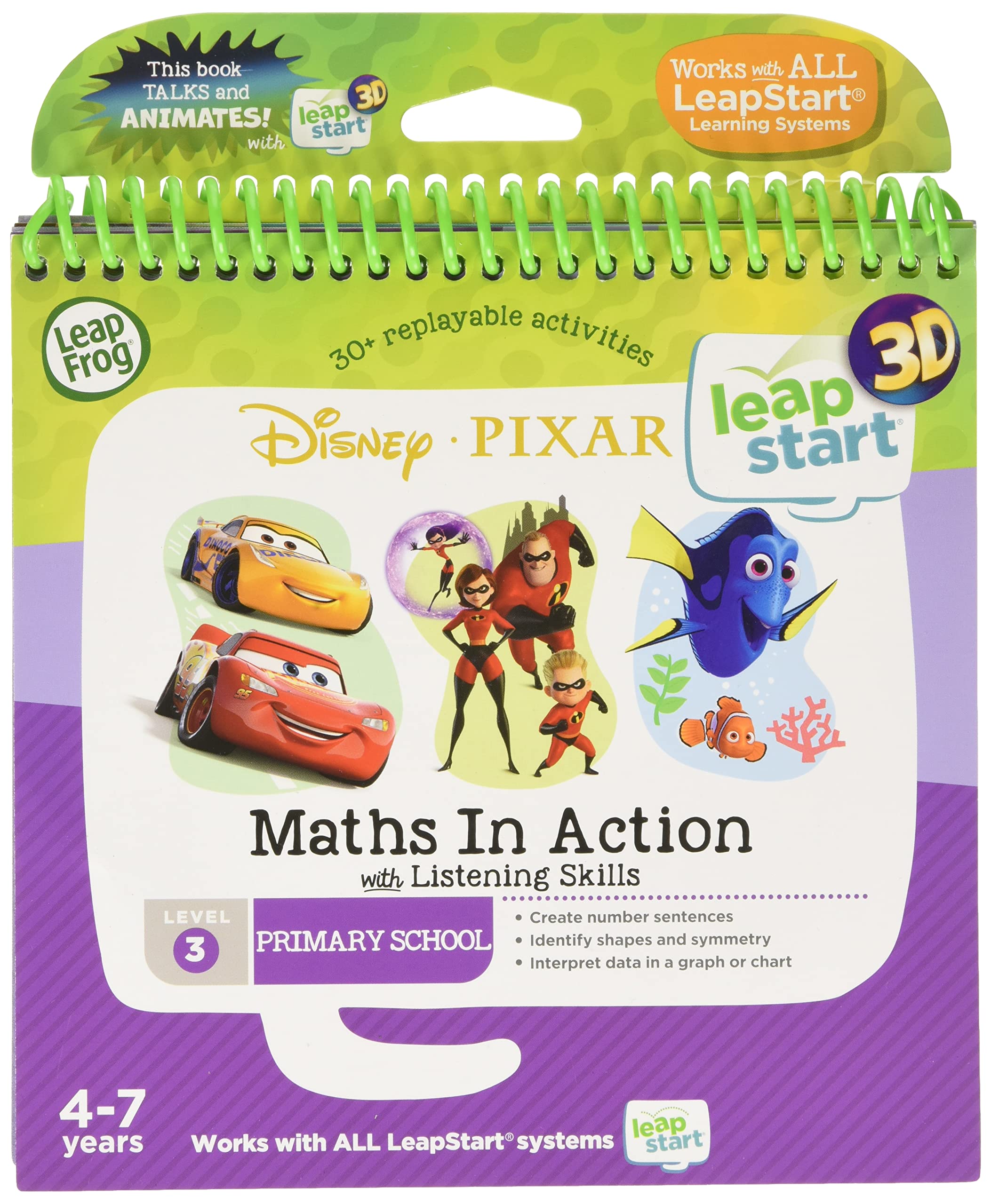 Mua LeapFrog Leapstart Reception: Disney Pixar Maths in Action Activity Book (3D Enhanced) trên ...