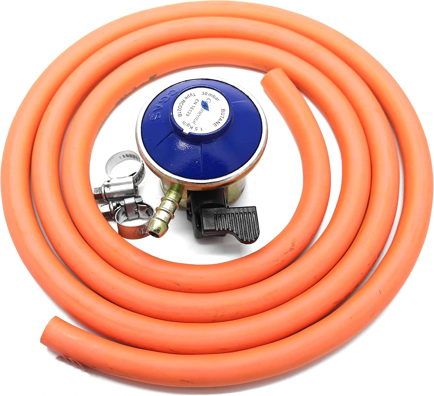 HG Replacement 21mm Butane 2m Hose Kit Fits Calor Gas & Flogas 21mm ...