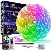 Amazon.com: LETIANPAI 200ft Outdoor LED Strip Lights Waterproof 1 Roll,IP68 Outside Led Light ...