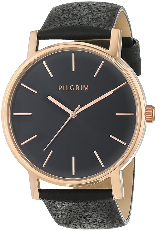 Pilgrim Women's Quartz Watch with Leather 701444103: Amazon.co.uk: Watches