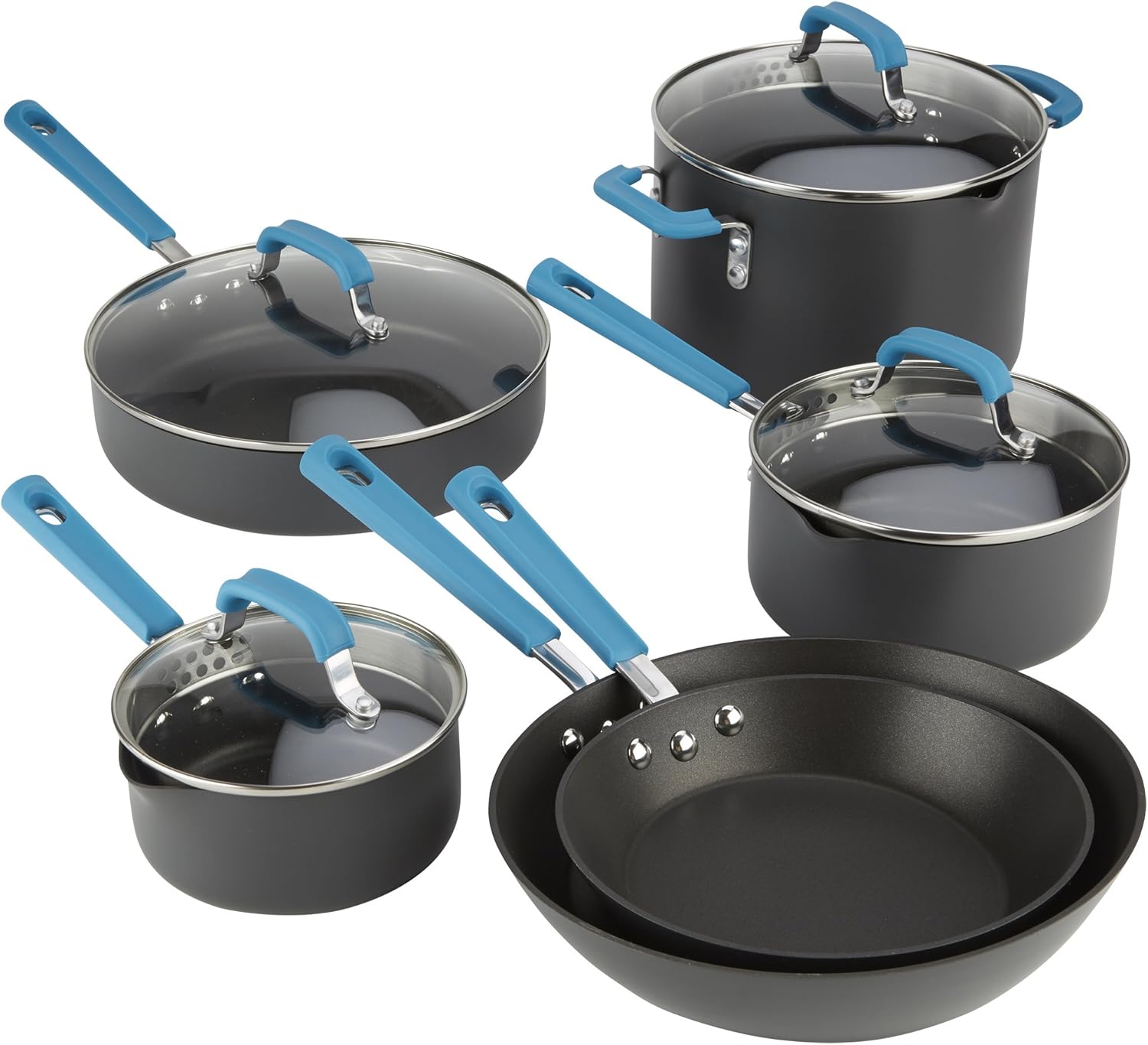 Amazon.com: Emeril Lagasse Hard Anodized Dishwasher Safe Nonstick 10 ...