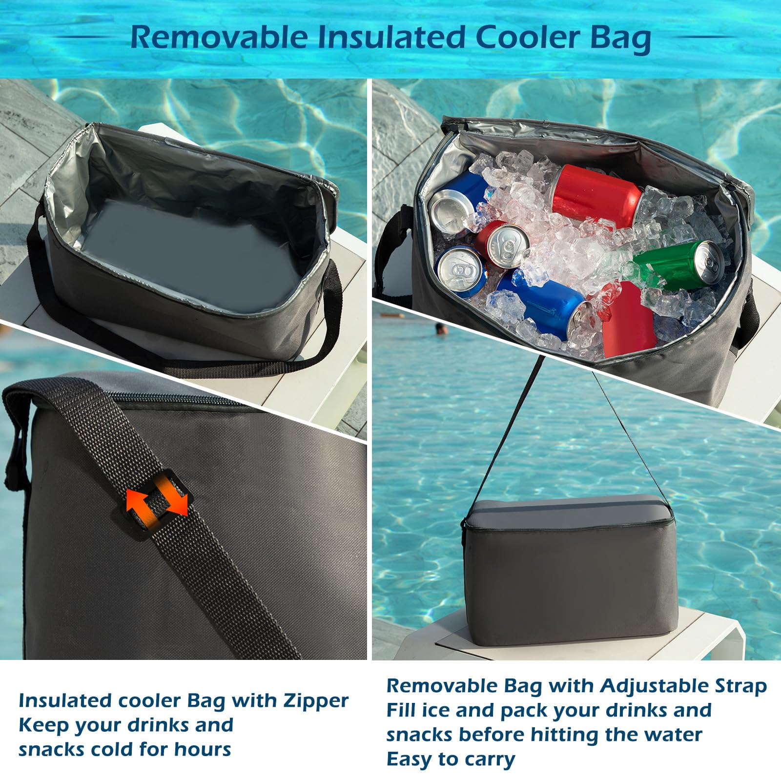 Mua Jasonwell Inflatable River Tube Float - 2 Person Heavy Duty River ...