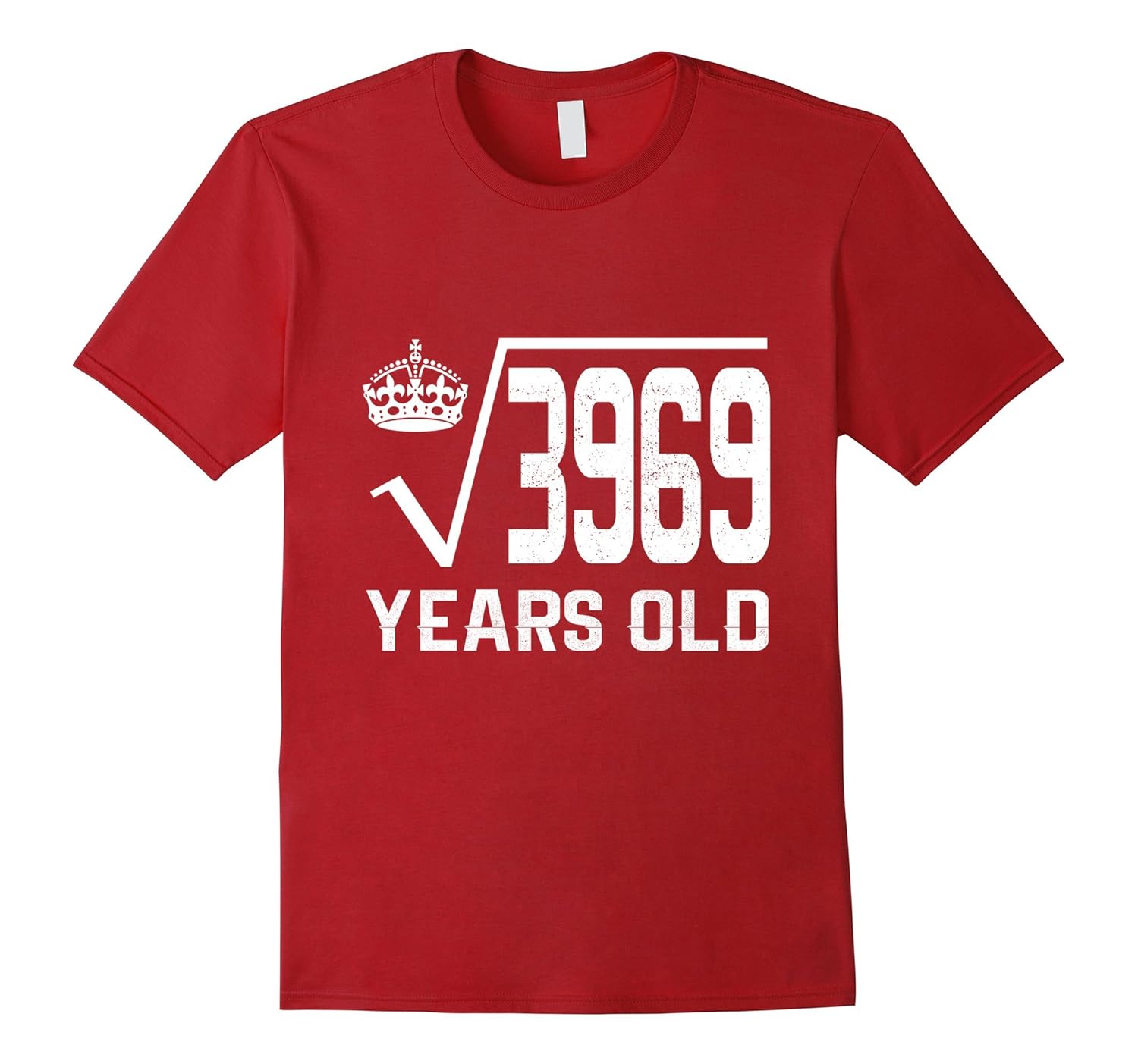 Square Root Of 3969 T-Shirt 63 Years Old 63rd Birthday Shirt-4LVS ...