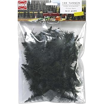 Amazon.com: Busch 6572 Pine Tree Set 36cm 60/N Scale Scenery Kit: Toys ...