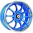 Amazon.com: Konig Lightning Blue Wheel with Machined Lip (15x7"/4x100mm ...