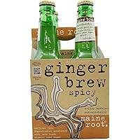 Amazon.com : Maine Root Hand Crafted Ginger Brew Soda, 12 fl oz (24 ...