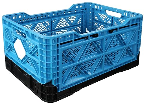 NCIT Industrial Strength Heavy Duty Collapsible Power Crate, Large ...