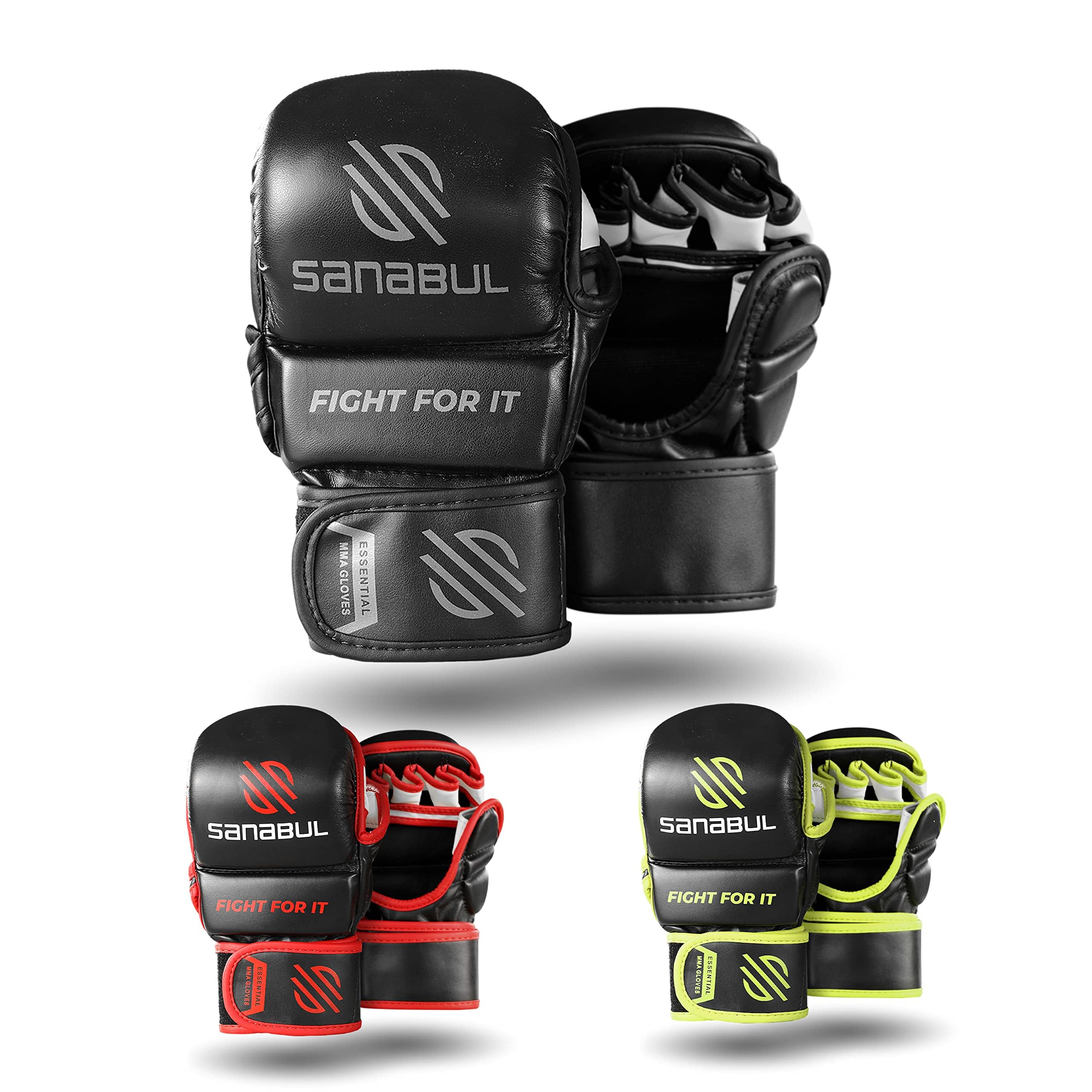Mua Essential 7 oz MMA Gloves Men & Women | Gloves for Martial Arts ...
