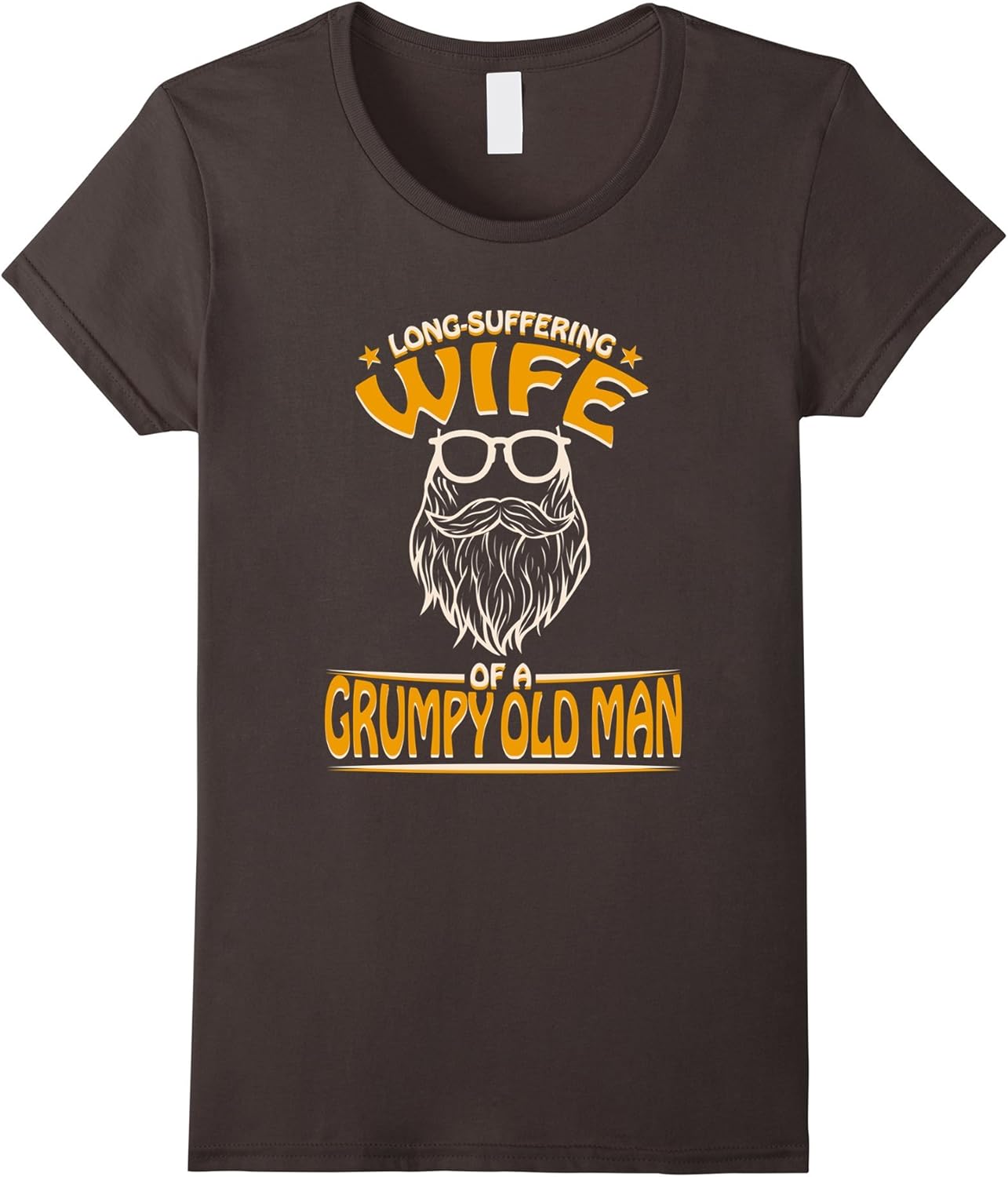 Amazon.com: Women's Grumpy Old Man's Wife Funny T-shirt: Clothing