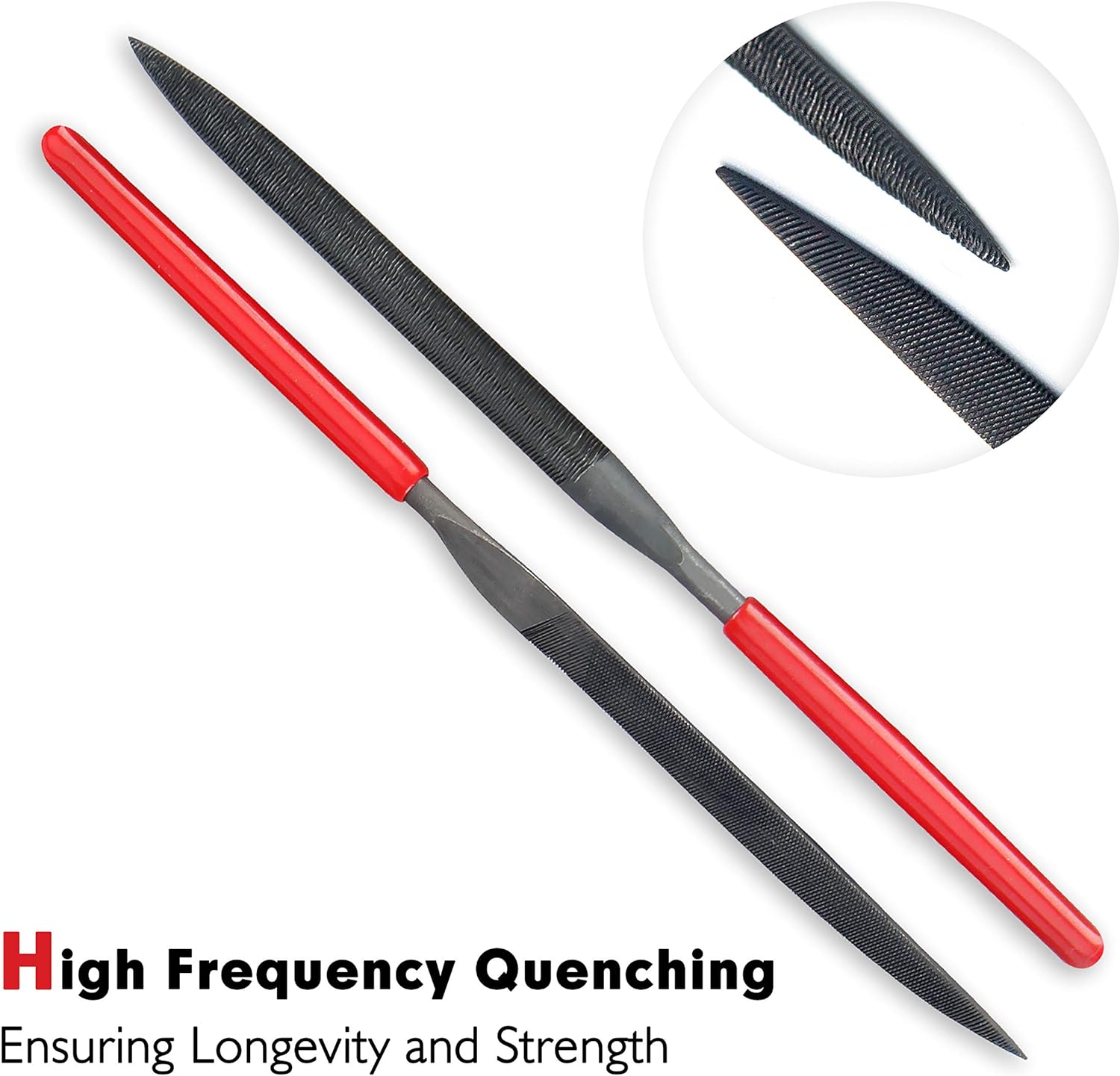 10Pcs Needle File Set Hardened Alloy Strength Steel Files- Mini Needle ...